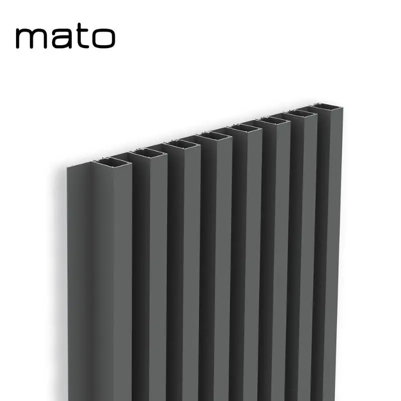 Aluminium Slat Wall Panel Metal Cladding Outdoor Cladding - Buy Siding ...