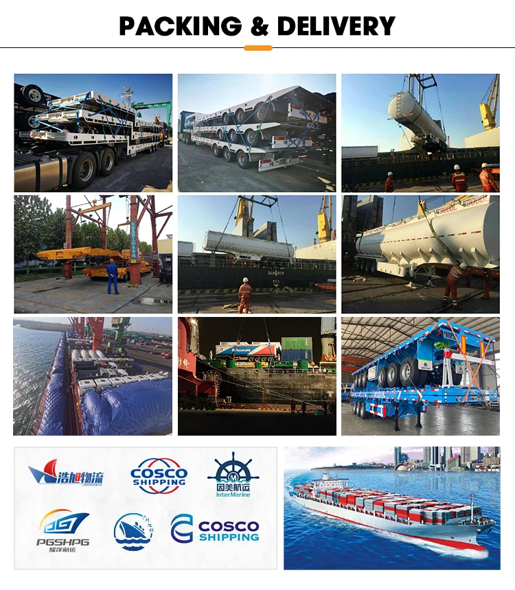 3 Axle Tipper Full Trailer Container Rear Tipper Trailer - Buy 3 Axle ...