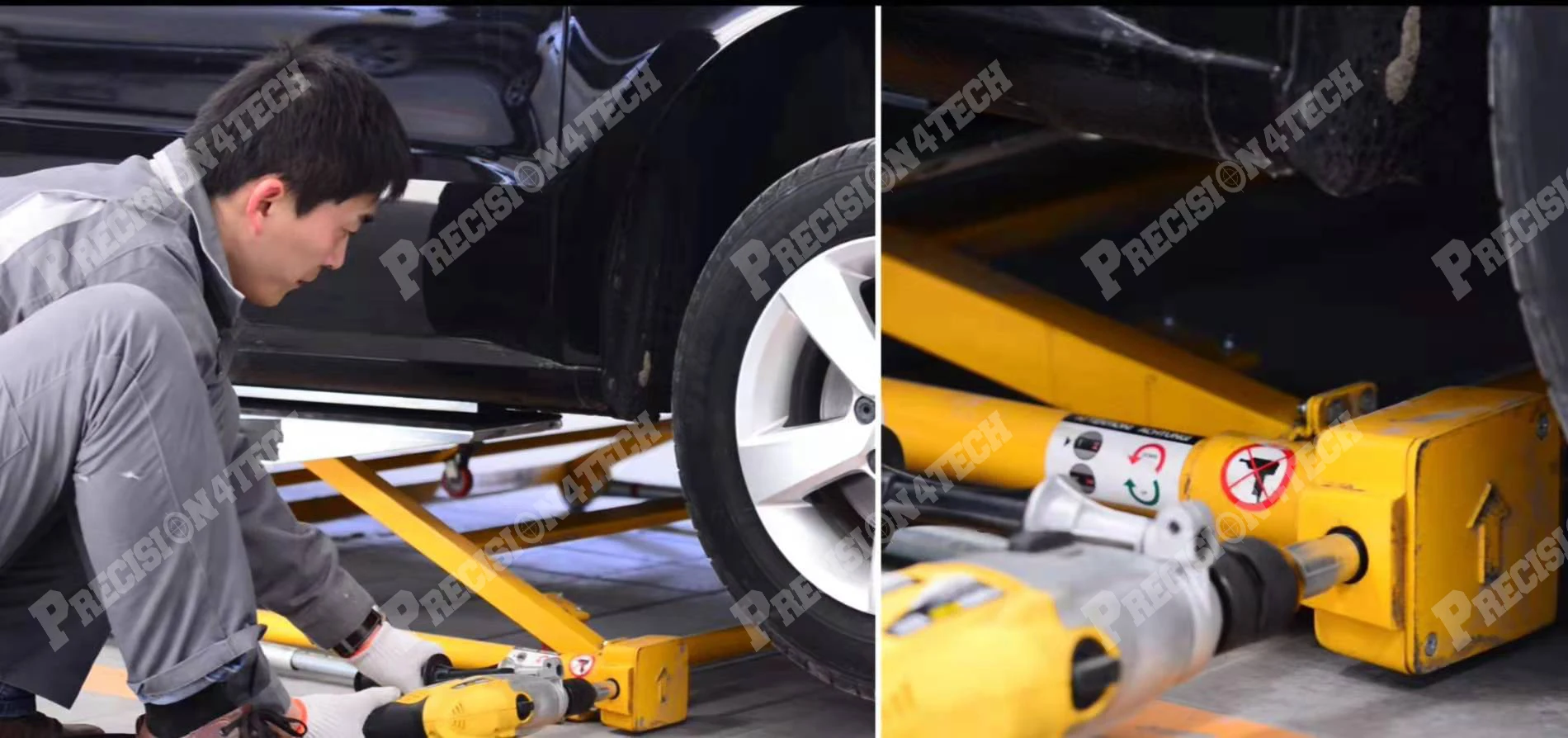 Adjustable Mini Tilting Car Lifts - Ideal for DIY & Home Garage