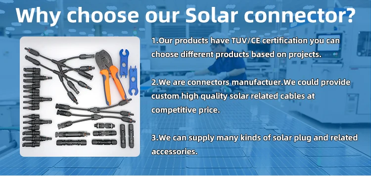 1000v Ip67 Solar Connector Solar 30a 1 To 3 Solar Connector Male Female ...