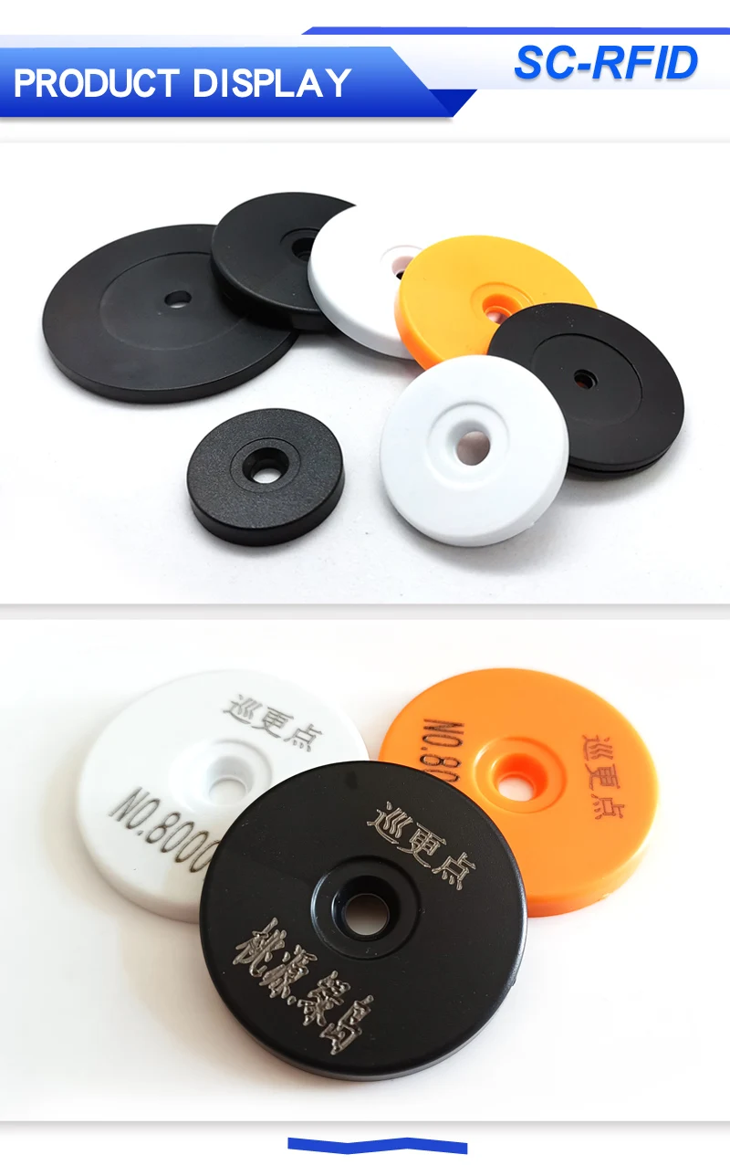 Rfid Id Card Trees Management Tags/patrolling Point Button Tk4100 ...