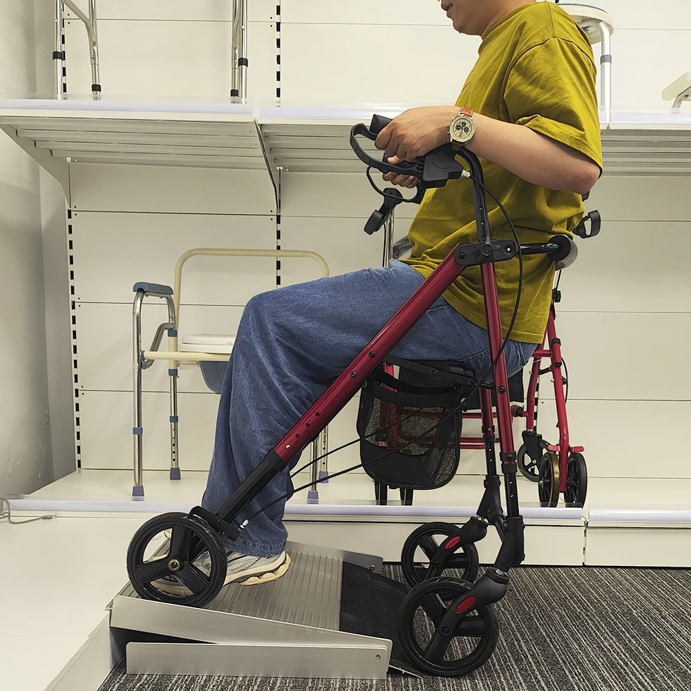 Trailer Heavy Duty Aluminum Truck Trolley Ramp For Stairs Xiamen 500KG ...