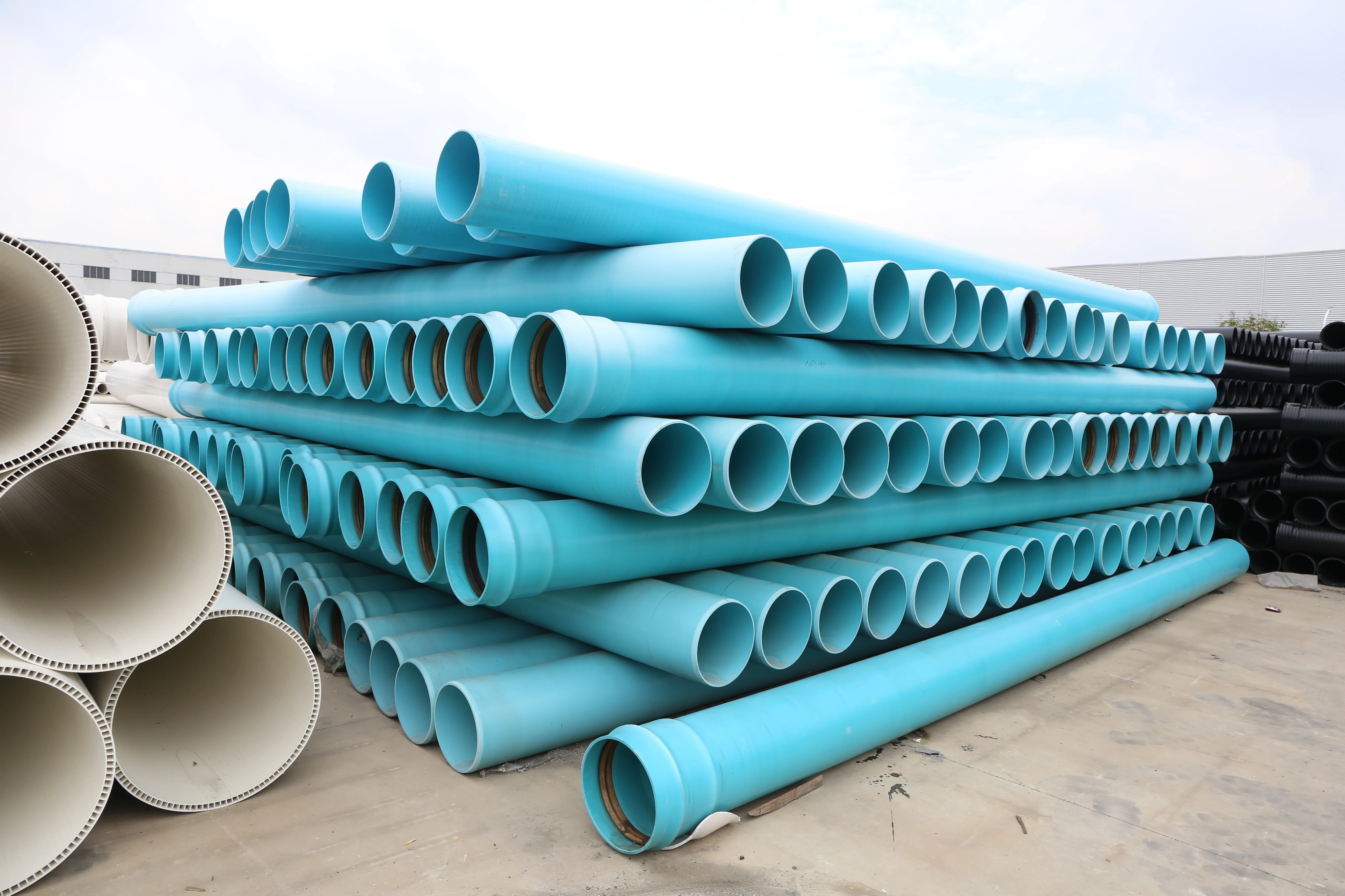 Socket-Able PVC-UH Low-Pressure Sewage Drainage Pipe Lightweight ...