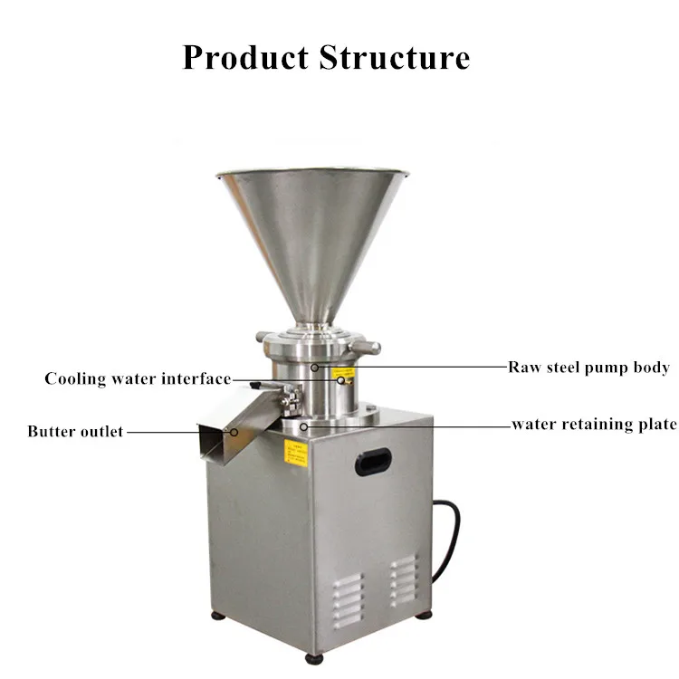 High Quality Emulsion Colloid Mill Homogenizer Colloid Mill Small ...