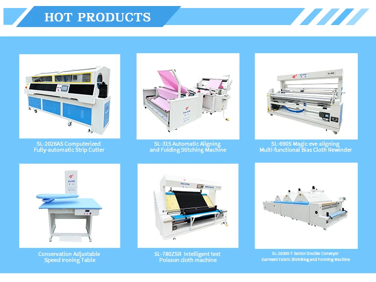 Sl- 1780 Ab Cloth Pre Shrinking And Forming Machine For Cloth Finishing ...