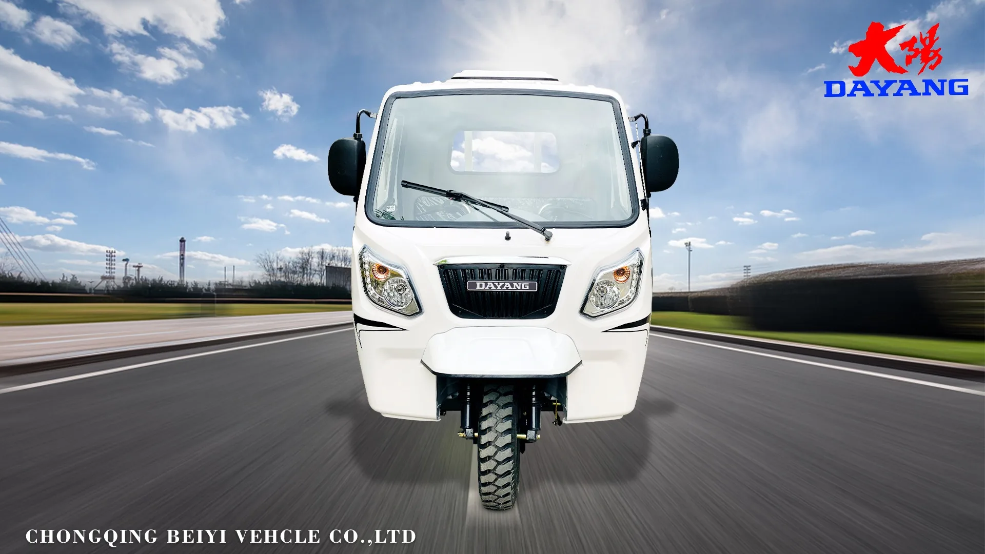 Dayang Heavy Carry Load Tuk Tuk 300cc Motor Cargo Tricycle Cheap Operated Farm Trike - Buy Heavy ...