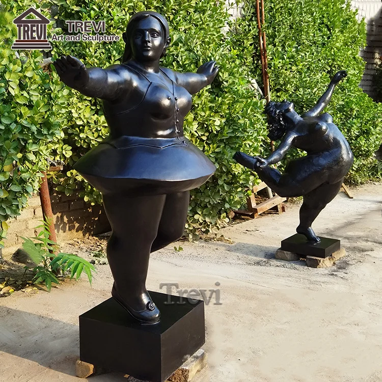 Bronze Dancing Lady Statue - Detailed Carving & Durability