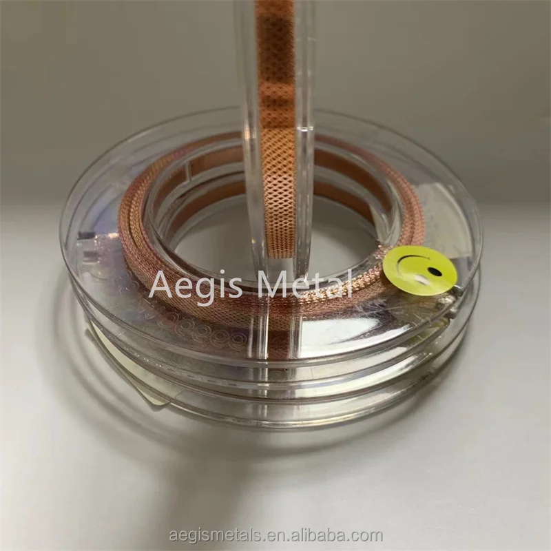 0.1mm Copper Foil Mesh Ultra Thin Lightning Protection Roll Expanded ...