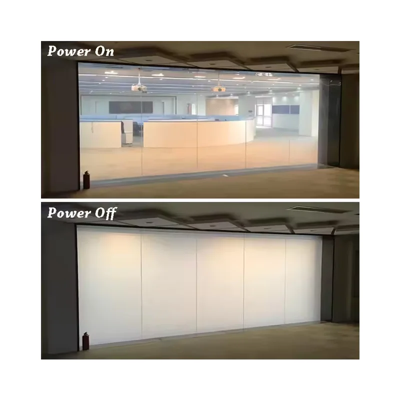 91 Transparency Smart Film Pdlc Intelligent Smart Glass Film Curtain ...