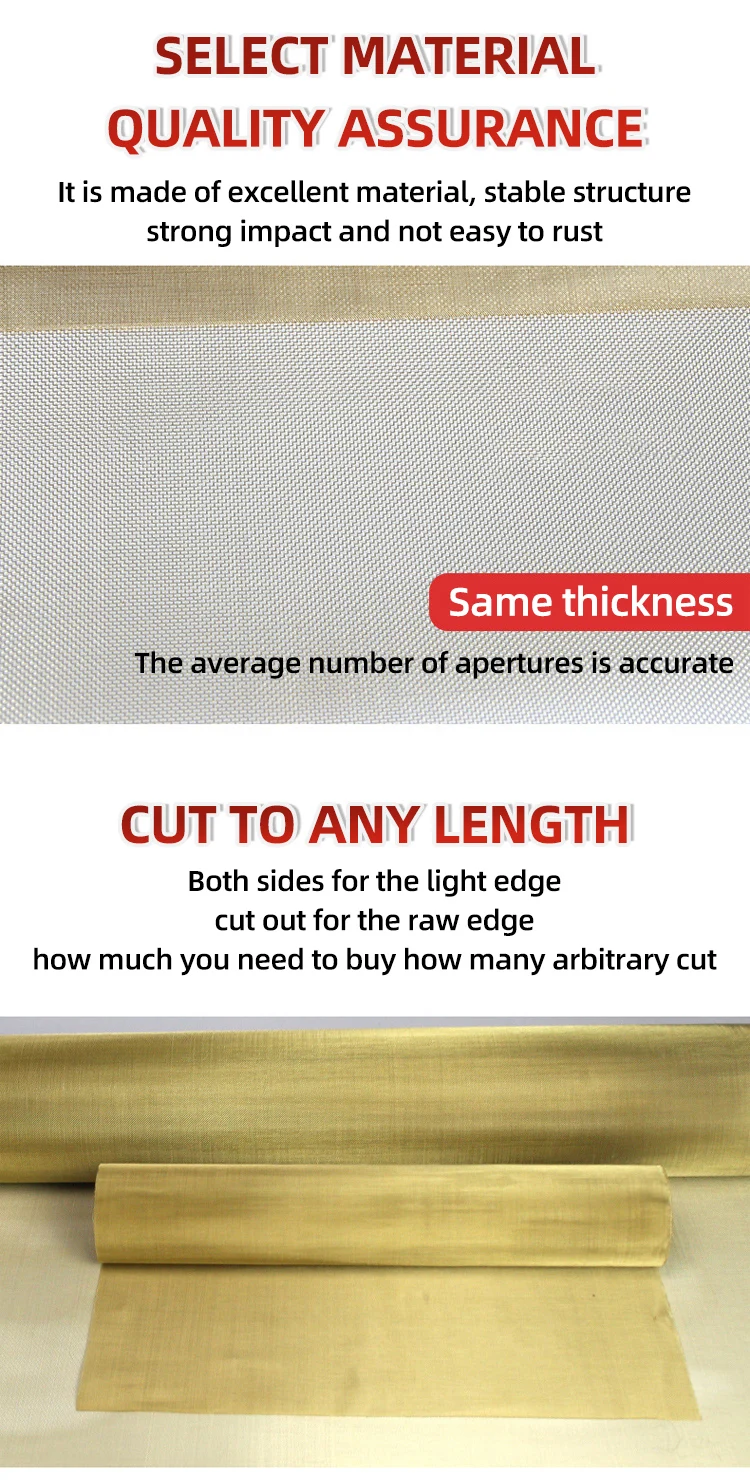 Faraday Cage 200 Mesh 99.9% Red Copper Wire Shielding Fabric Mesh ...