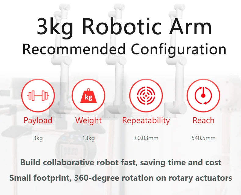 Faradyi Programmable Industrial Autonomous Telescopic Robot Arm ...