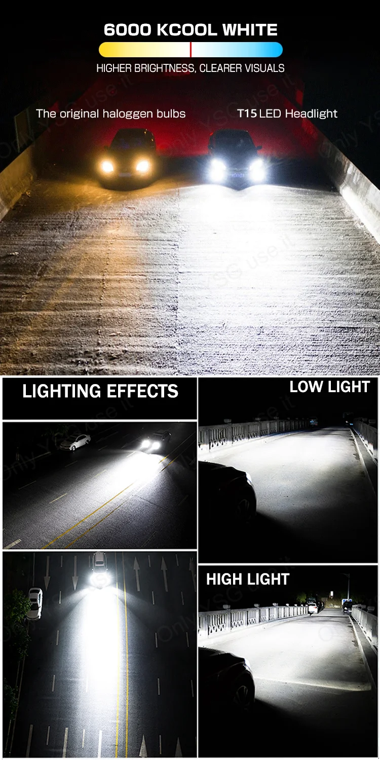 G125 H7 260W 60000LM Car Led Headlights - High Power & Waterproof