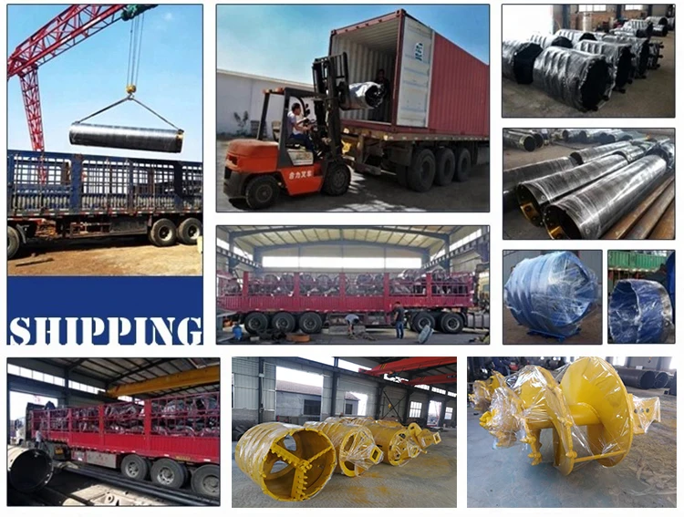 Boring Piling Equipment Double Revolving Bottom Best Quality Drilling ...