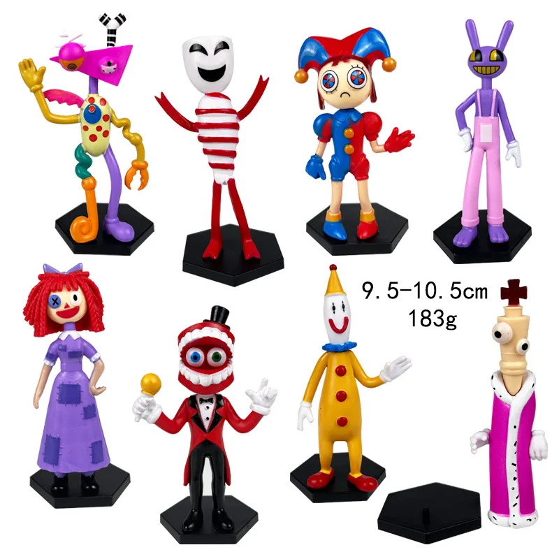 Linda The Amazing Digital Circus Pvc Toy Joker Pomni Jax Digital Circus ...