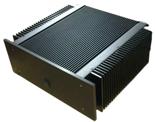 Aluminum Chassis for Power Amplifier Enclosure DIY Audio Amp Metal Case ...