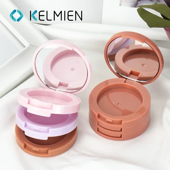 Multi Layers Pressed Powder Blush Compact Case Packaging Several Layers ...