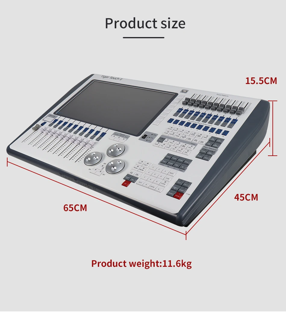 Tiger Touch Ii Dmx Lighting Console V16 For Stage Control (oem)