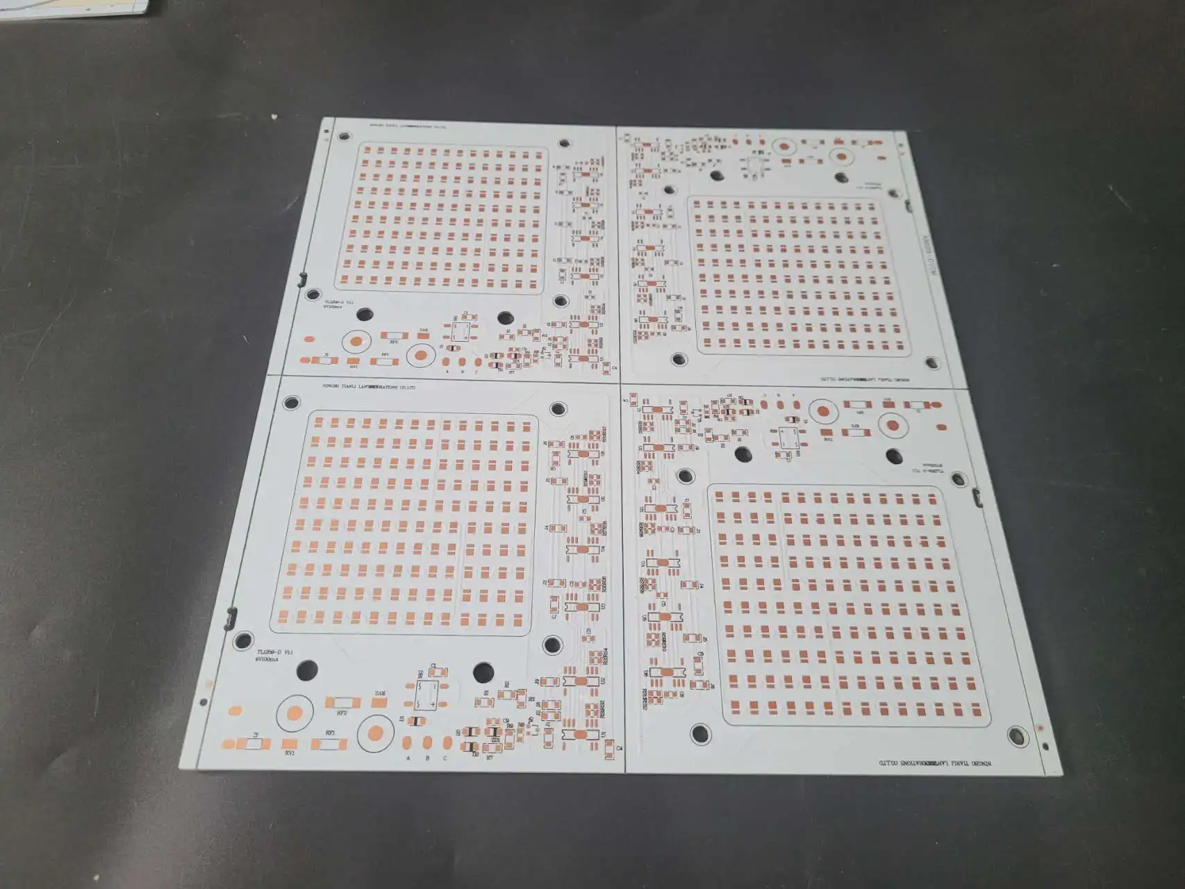 Custom Printed Aluminum LED Board DOB Floodlight Spotlight Wall Washer ...