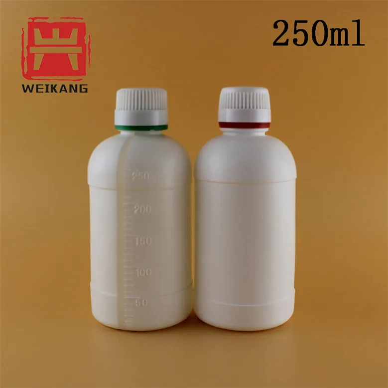 250ml Laboratory Chemical Reagent Bottle Hdpe Round Narrow Mouth Liquid ...