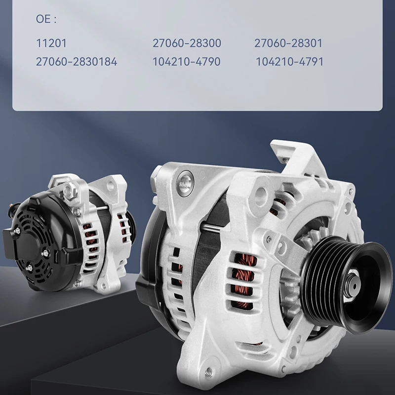 12V 100A Alternator Assembly 27060-28300 27060 28300 for Toyota RAV4 ...