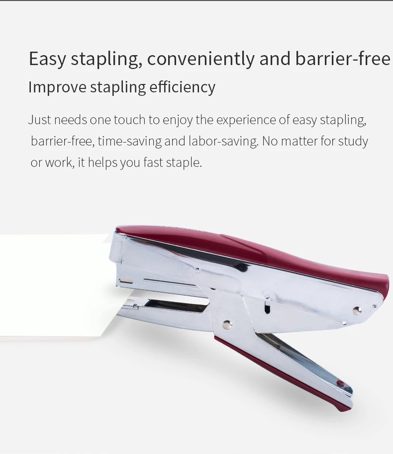 Factory Outlet 3666l Model Metal Pliers Stapler Automatic Labor-saving ...