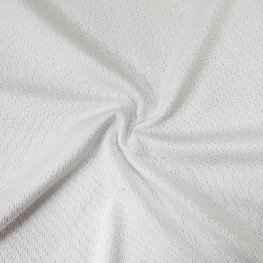 100 Polyester Dry Fit White Bird Eye Mesh Eyelet Sports Fabric For ...