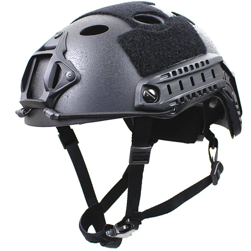 ABS Fast Tactical Perforated Helmet with Outdoors Safety protection ...