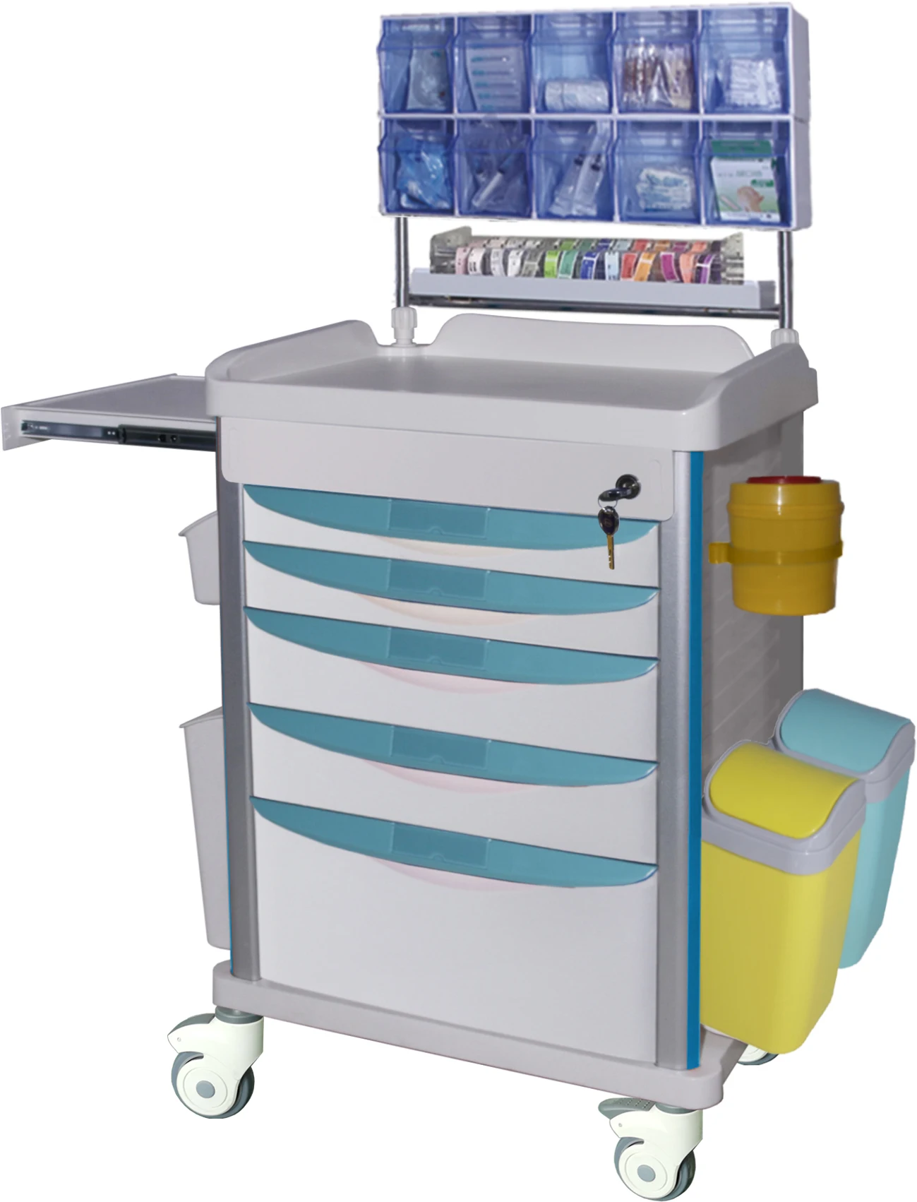 Abs Medical Device Trolley Abs Medical Trolley Emergency Care Trolley ...