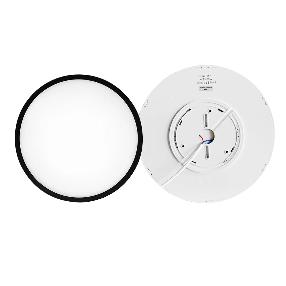 Remote Controlled Colorful Light Spiral Panel Light A Variety Of Color ...