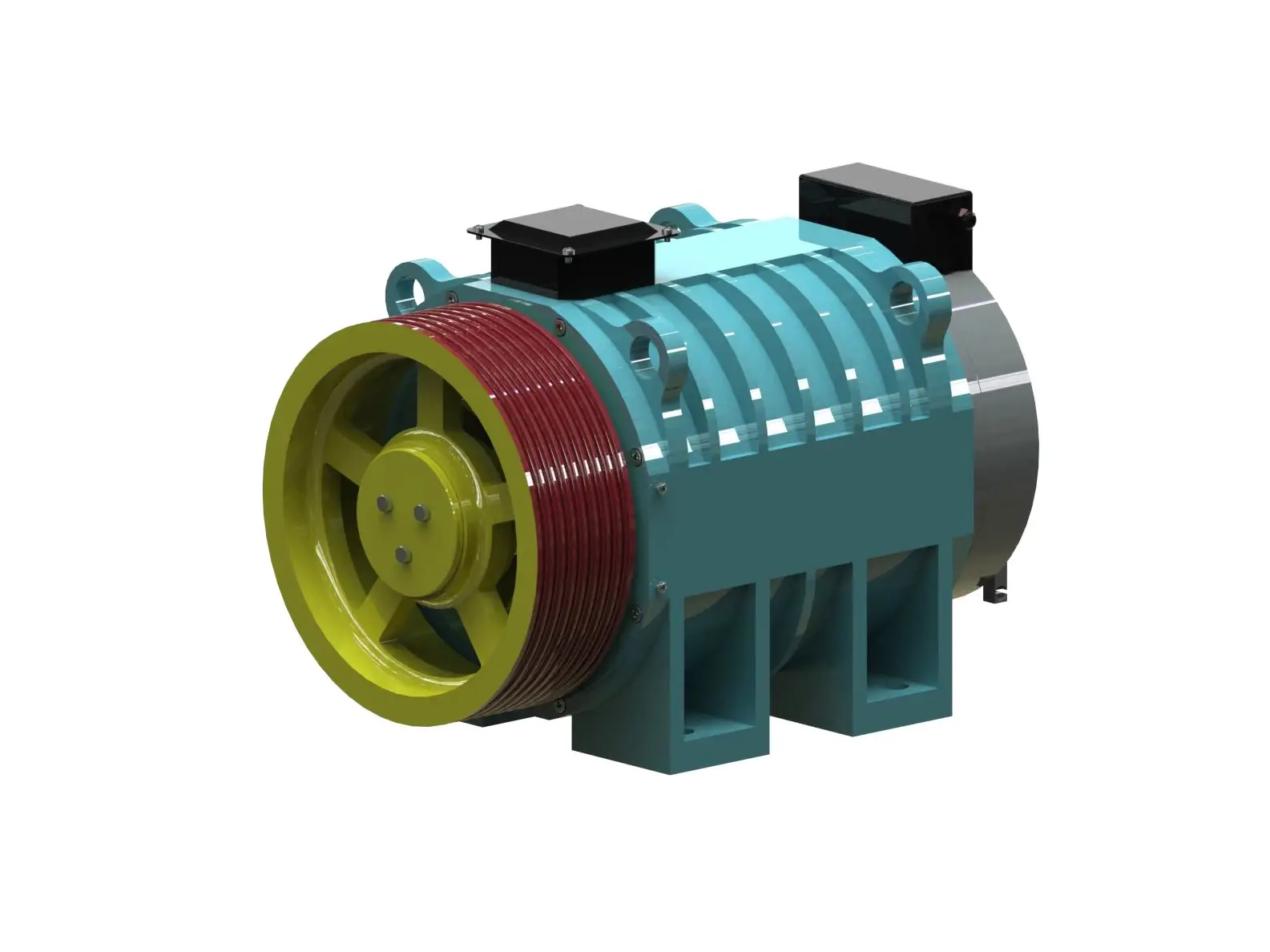Traction Elevator Host Lifting Force Traction Machine Core Components ...