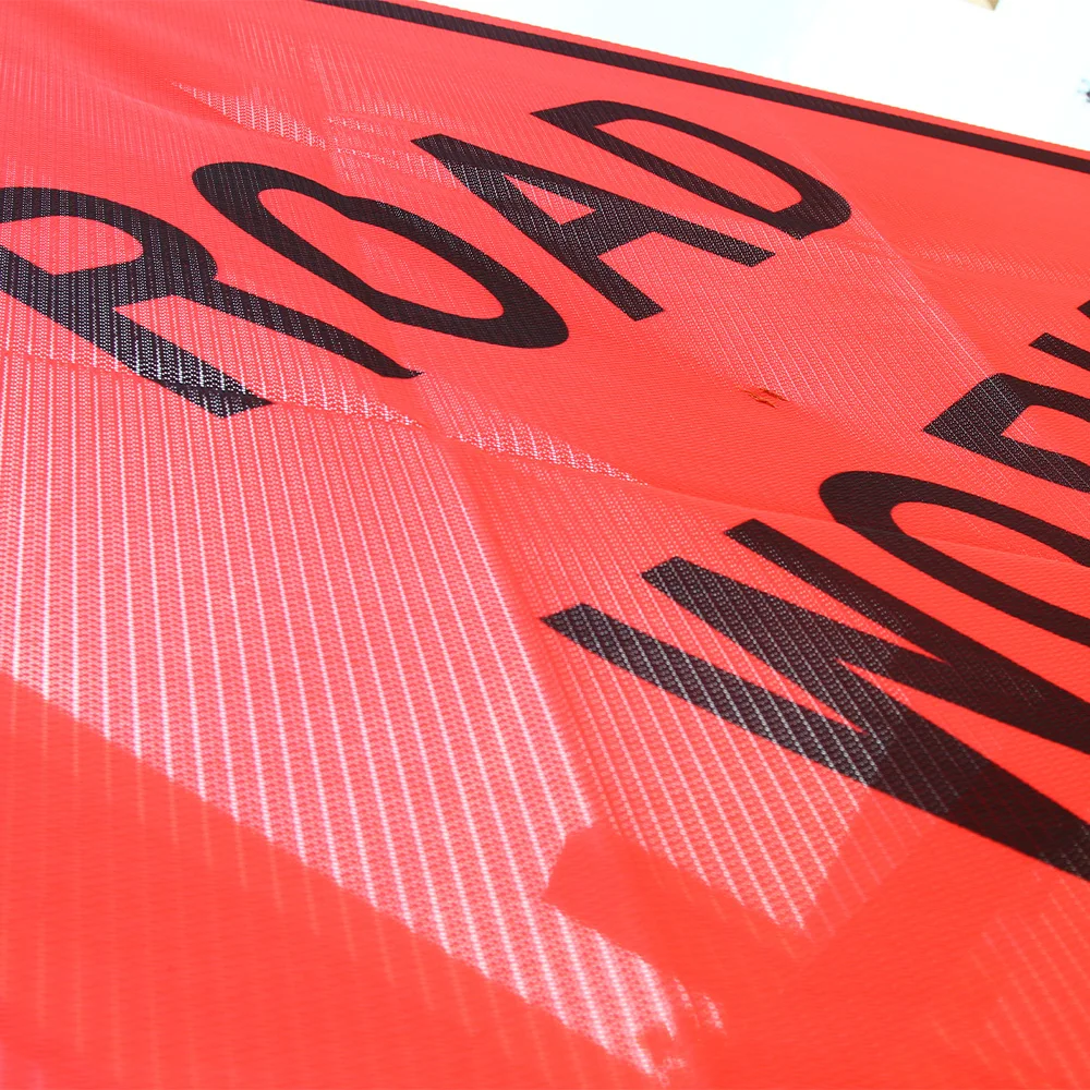 G Flexible Flagger Symbol Heavy Duty Roll Up Sign - Buy Roll Up Traffic ...