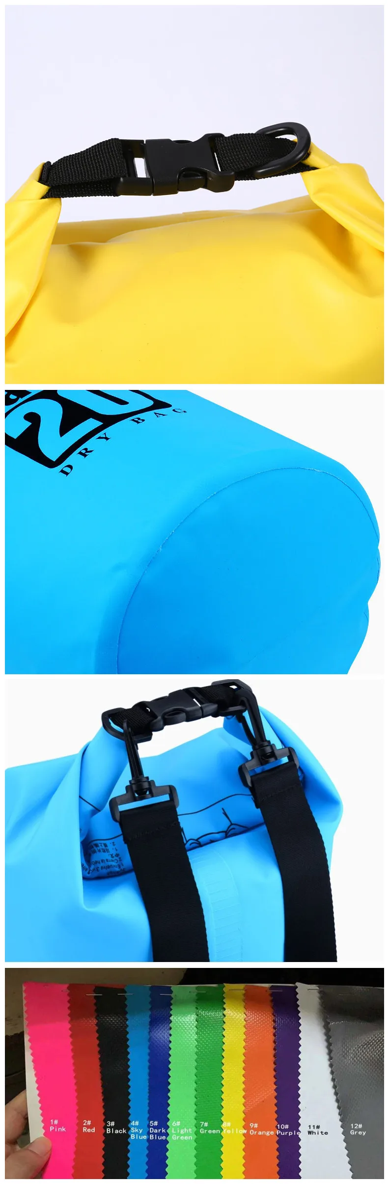 DIY Dry Bag - Durable 500D PVC Waterproof Storage Solutions