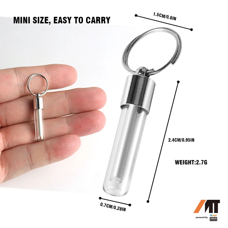 Environmental Protection Flashinlight Keychain - Tritium Tube