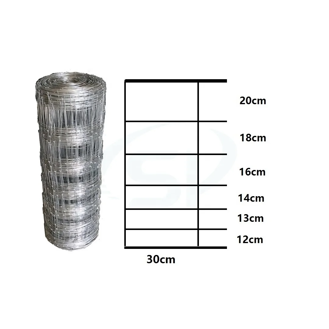High Quality Heavily Galvanized Livestock Wire Fencing Length 100m ...