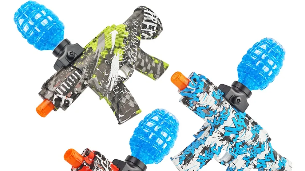 Hot Electric Gel Ball Blaster Gun Toy Rechargeable Automatic Splatter ...