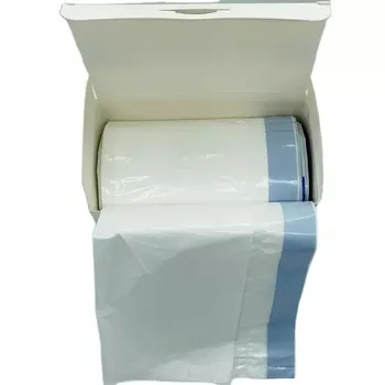 Disposable Bedpan Plastic Bag Bedside Commode Liners With Absorbent Pad ...