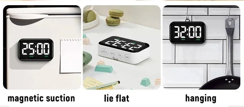 New Led Large Screen Electronic Pomodoro Timer Kitchen Accessories ...