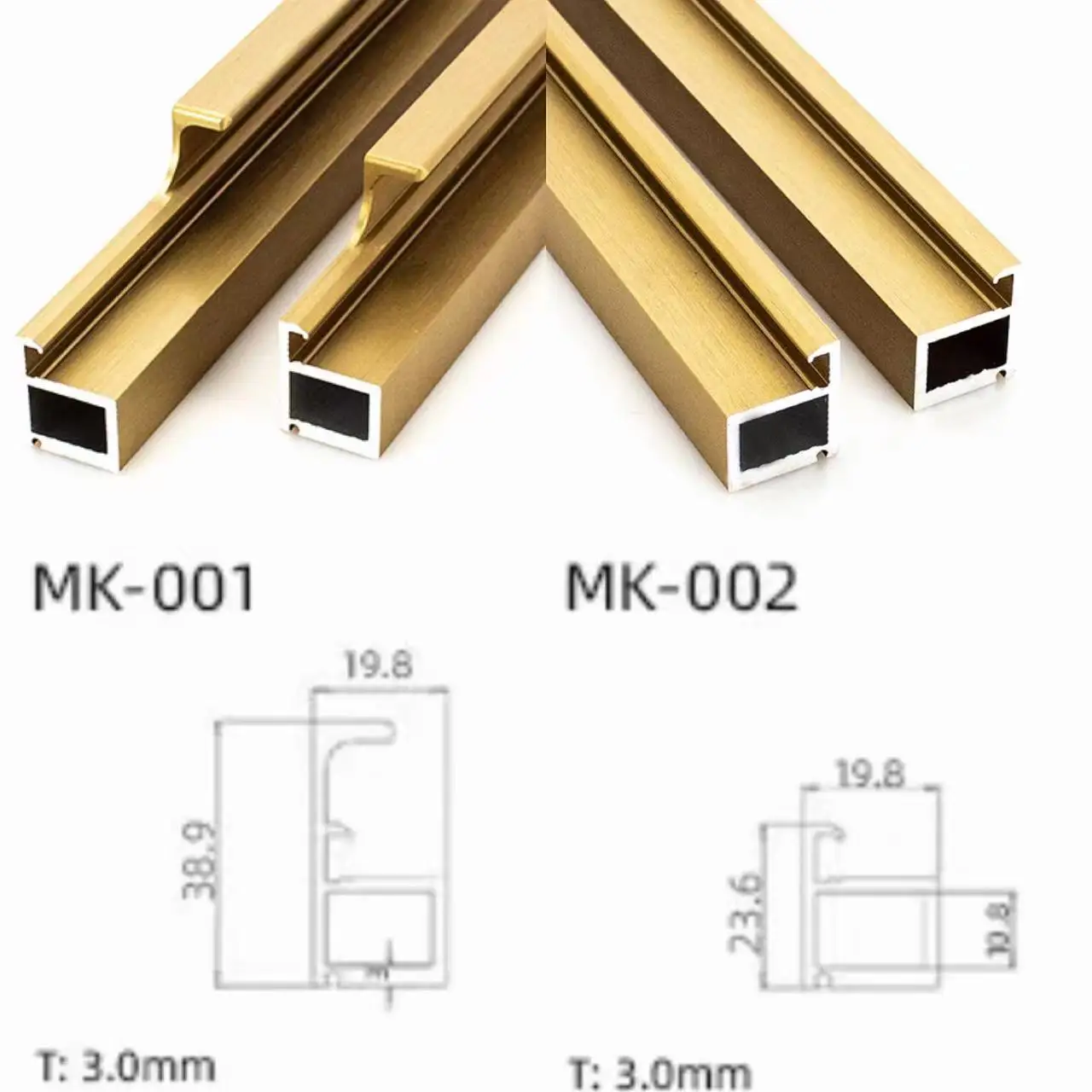 Kingliye Kitchen Cabinet Profile Handle - Stylish & Durable