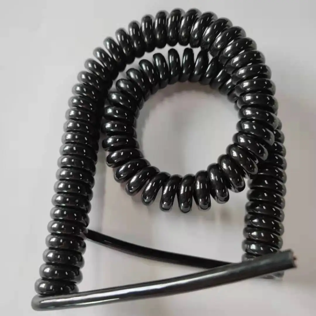 Coiled Power Cords: Spiral Cables with High-Quality Insulation for ...