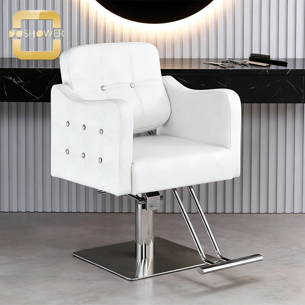 Premium Barber Chair with Height Lift and Tilt Adjustment of ...