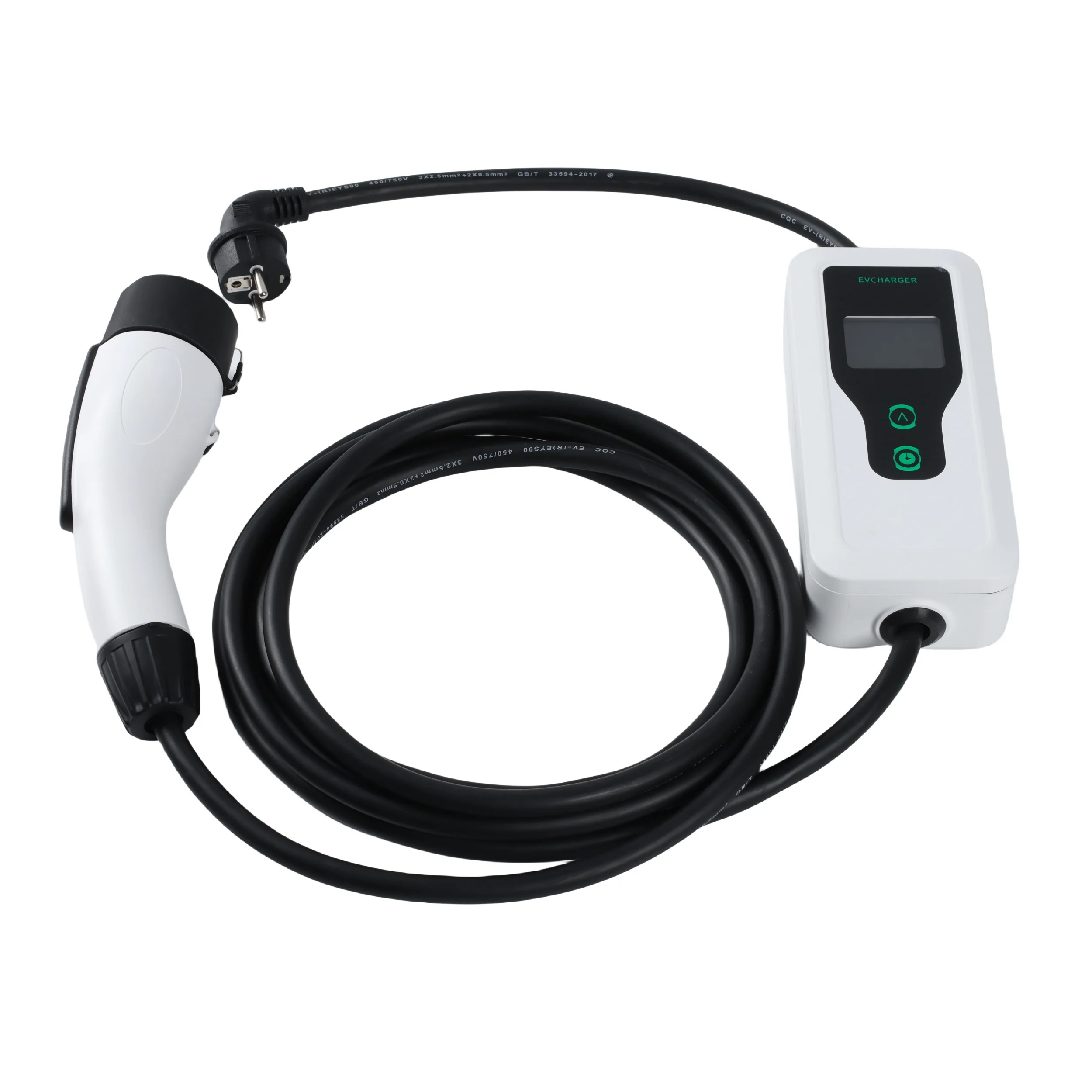3.5kw Portable 16a Electric Vehicle Charging Cable Model 2 T1-t2 Ev ...
