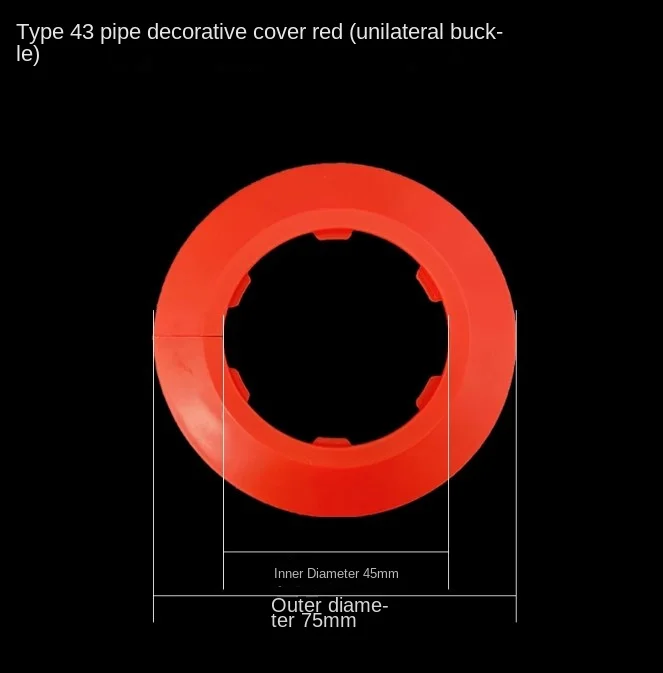 Limited Air Conditioner Slim Duct Pvc Pipe Cover Red Pipe Drainage Pipe ...