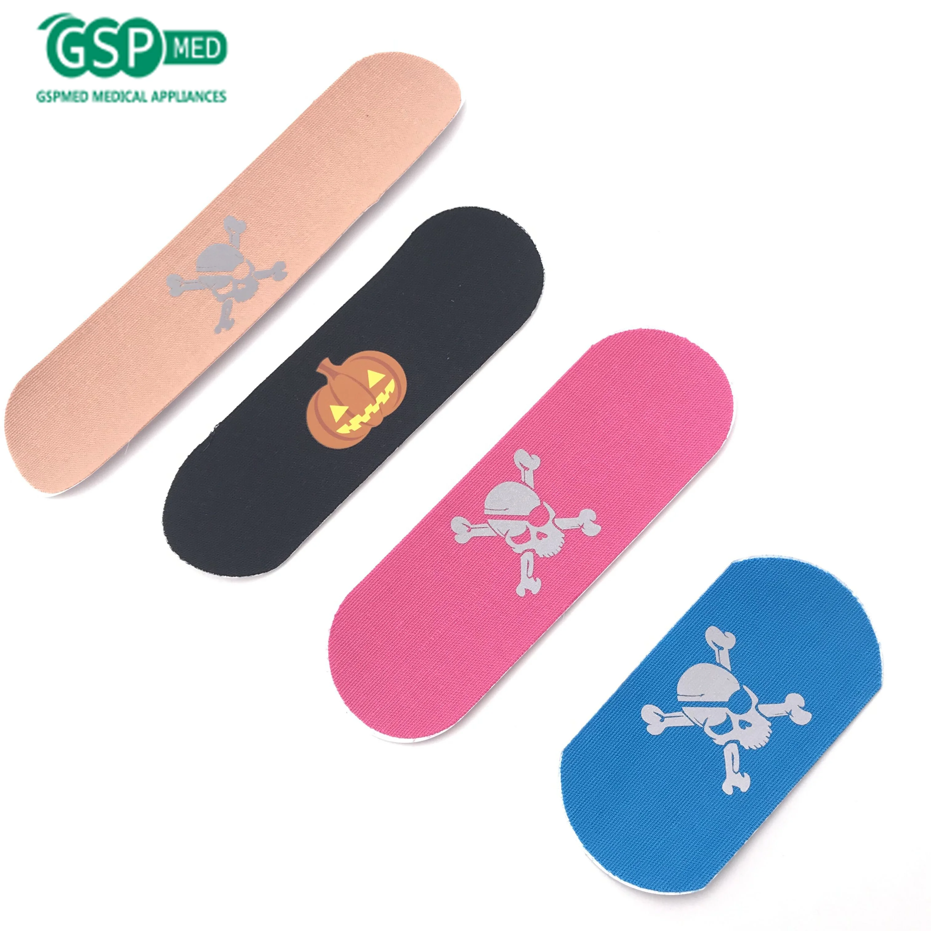 Printed 5cm*15cm "i"100% Cotton Kinesiology Tape Printed Pre-cut Muscle ...