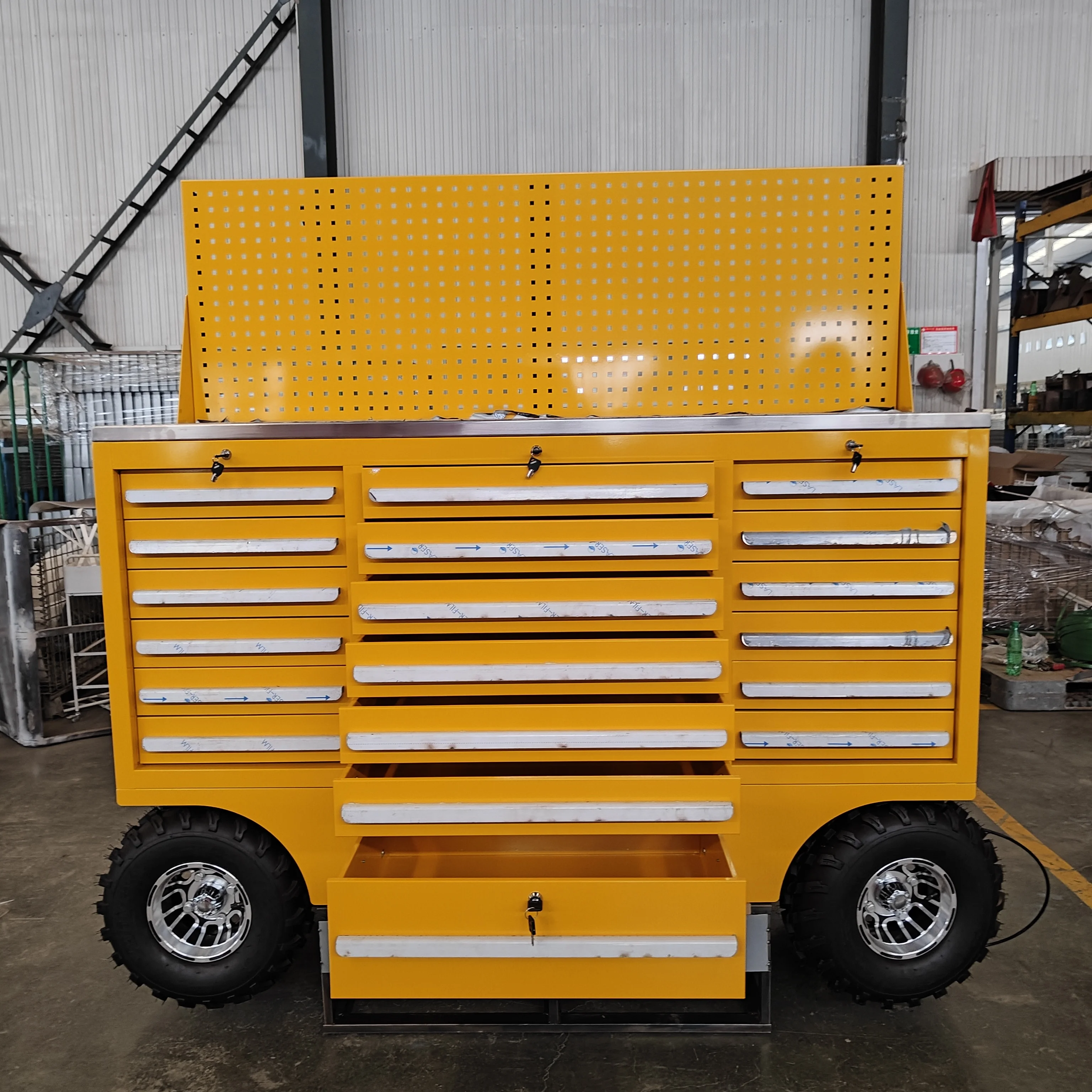 Factory Manufacturing Toolbox Tool Cabinet Pit Cart