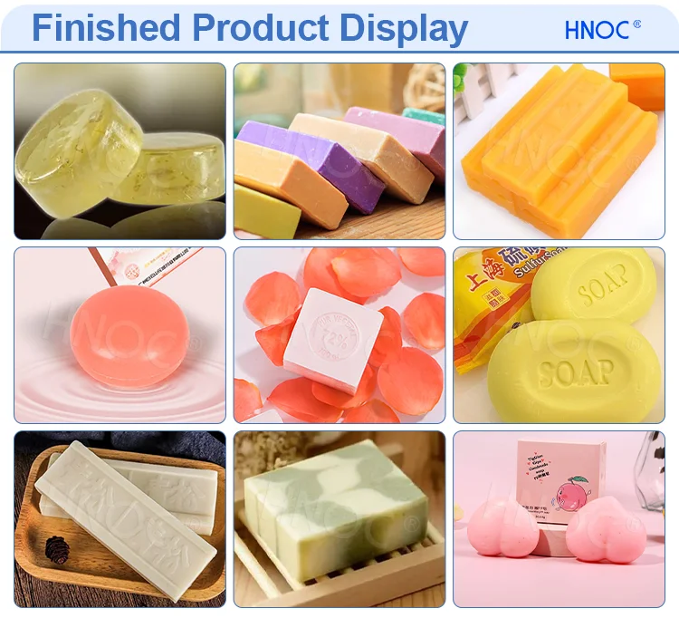 HNOC Complete Finish Line Small Scale Full Automatic Bar Soap Make ...