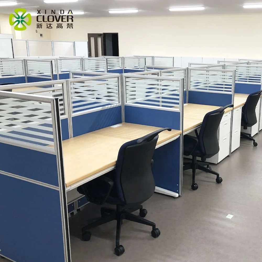 Cubicle Workstation Design Fabric Table High Quality Office Low ...