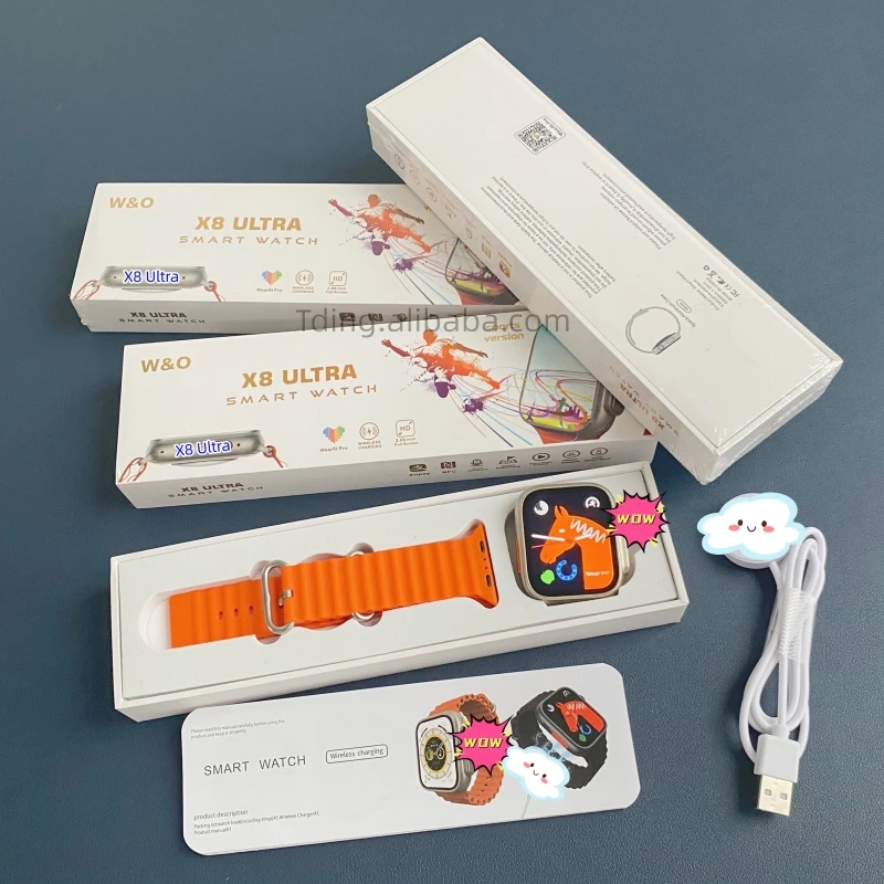 Reloj Inteligente Ultra Serie Hello Watch 2,Dt8,Hk8 Pro Max,Hk9,S8,Hw8 ...