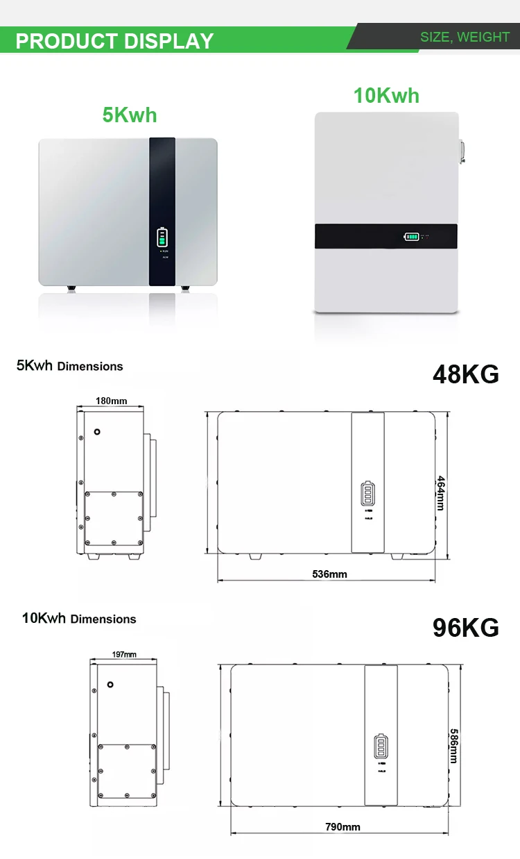 Lifepo4 Cell 48v 100ah Solar Battery Rechargeable Batteries 5kw 10kw Power Wall Lithium Ion ...
