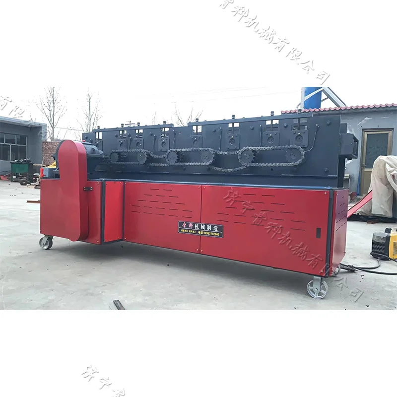Multi-functional Square Tube Straightening/derusting Machine