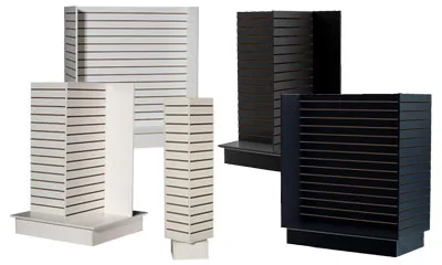 Geewin Rotating Slatwall Display Stand - Versatile & Stylish